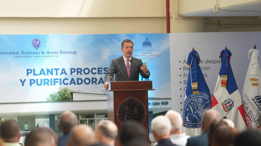 UASD y MICM colaboran en nueva planta purificadora de agua ...